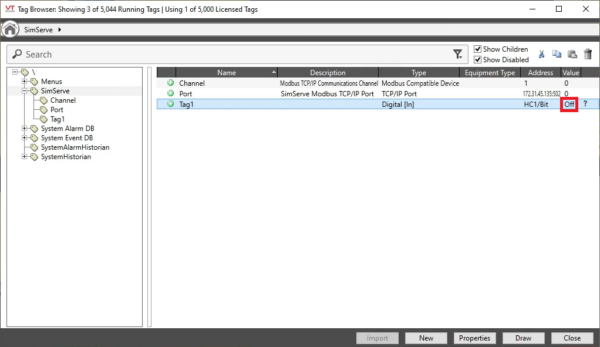 Connect Vtscada To Modbus Device Using Device Simulator Scadamatic 2612