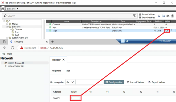 Connect VTScada to Modbus Device Using Device Simulator - SCADAmatic