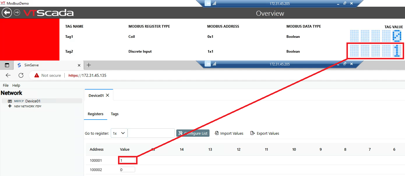 Connect VTScada to Modbus Device Using Device Simulator - SCADAmatic